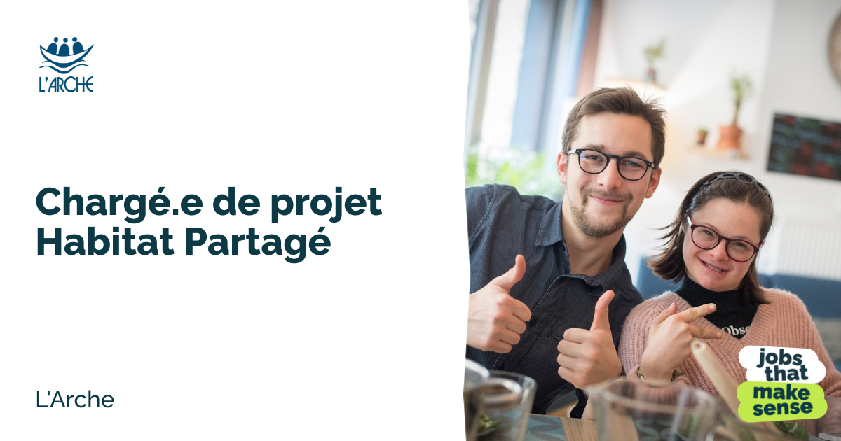 Chargé.e de projet Habitat Partagé - Ambleteuse - L'Arche - 01/09/2023 - Jobs that makesense