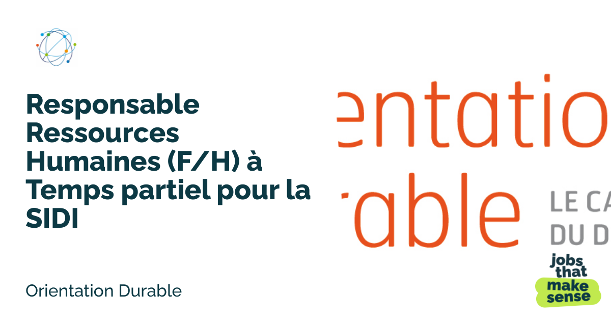 Responsable Ressources Humaines (F/H) à Temps partiel pour la SIDI - 5e Arrondissement, Paris ...