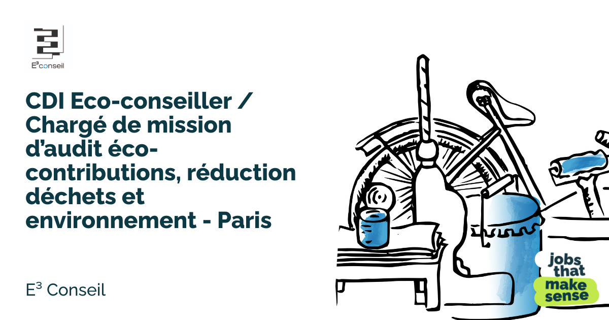 Eco-advisor / Eco-contributions, waste reduction and environment audit ...