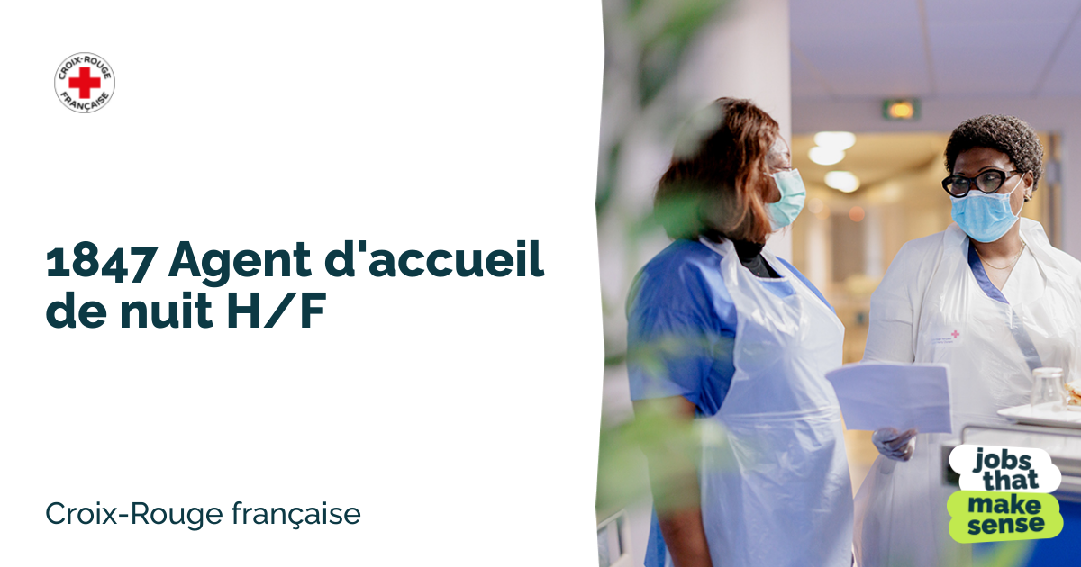 1847 Night receptionist M/F - La Selle-Craonnaise - Croix-Rouge ...