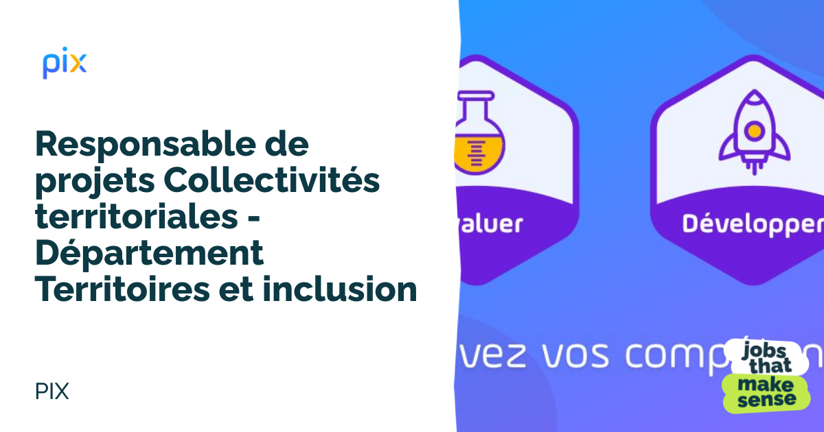 Responsable de projets Collectivités territoriales - Département ...