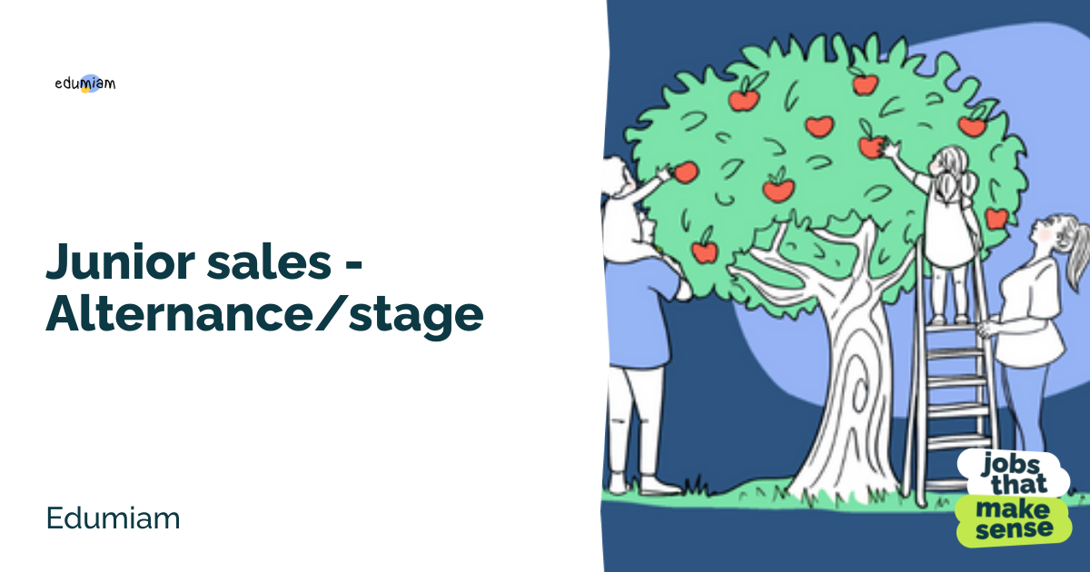 Junior Business Developer - Stage - Paris - Edumiam - 13/06/2025 - jobs ...