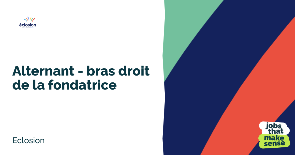 Enerschool - Alternant - bras droit de la fondatrice - Orléans - Eclosion - 08/05/2024 - Jobs ...