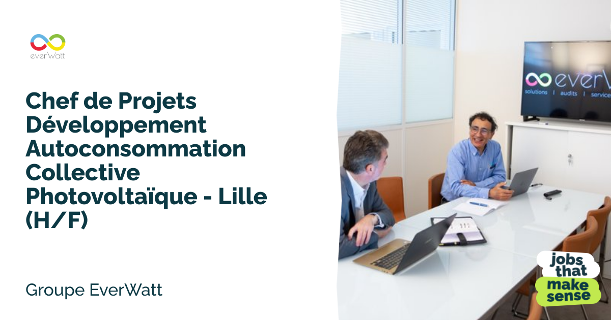 Photovoltaic Collective Self-Consumption Development Project Manager ...