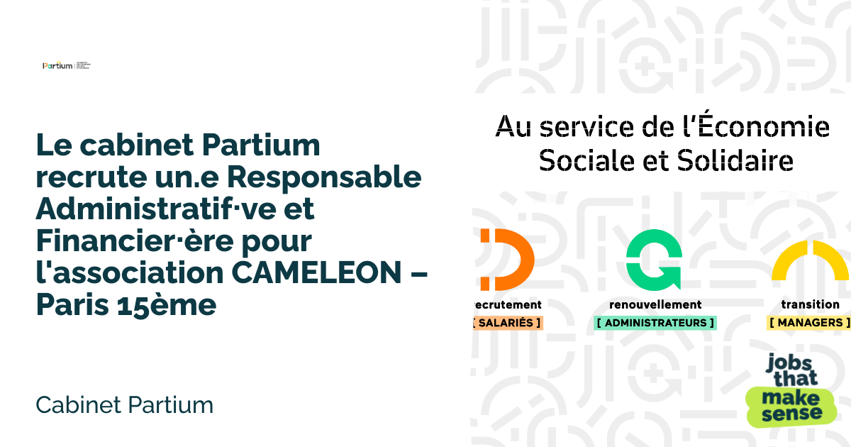 Partium is recruiting an Administrative and Financial Manager for the ...