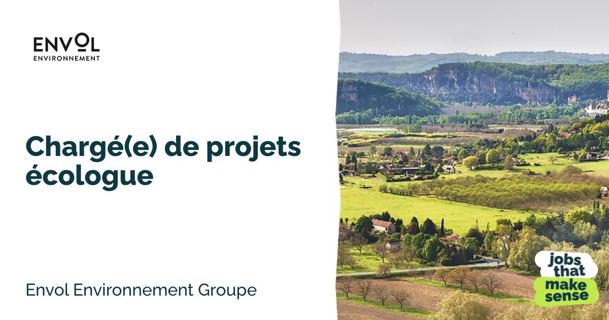 Chargé(e) de projets écologue - Angoulême - Envol Environnement Groupe ...