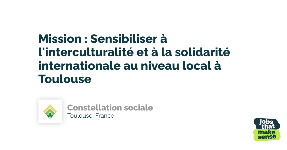 Mission: Raise awareness of interculturality and international ...