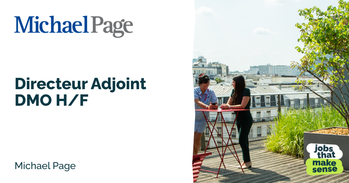 Directeur Adjoint DMO H/F - Caen - Michael Page - 29/11/2024 - Jobs that makesense