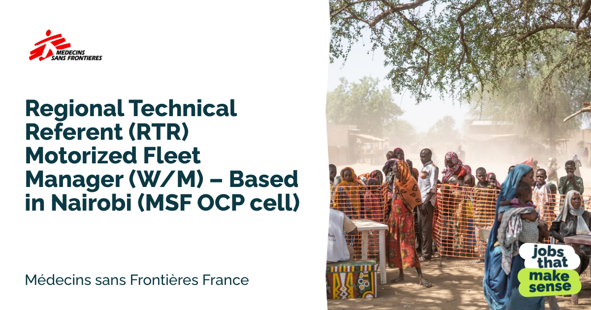 Référent Technique Régional (RTR) Responsable Flotte Motorisée (F/H ...