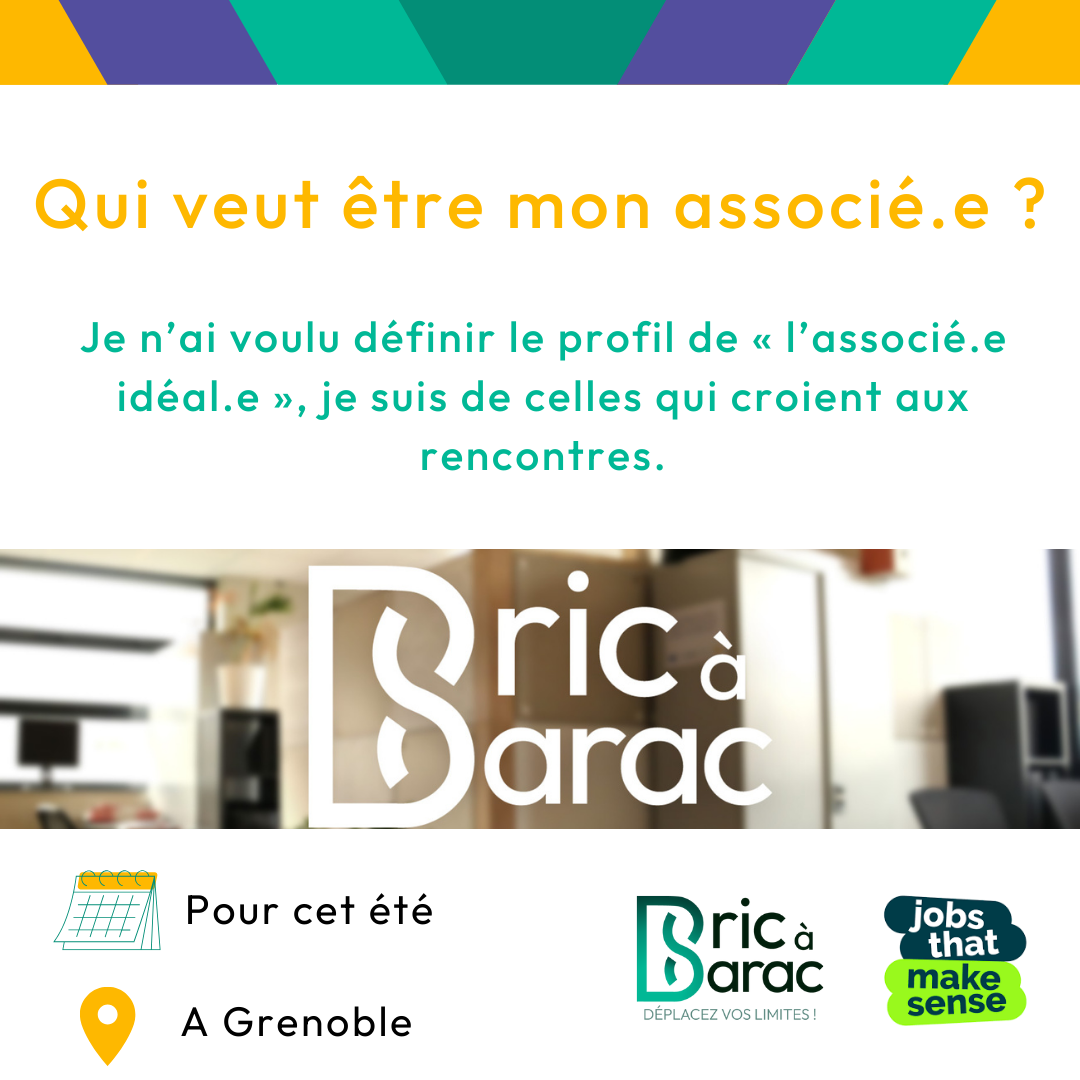 Bric à Barac recruitement - Job offer, internship and volunteering